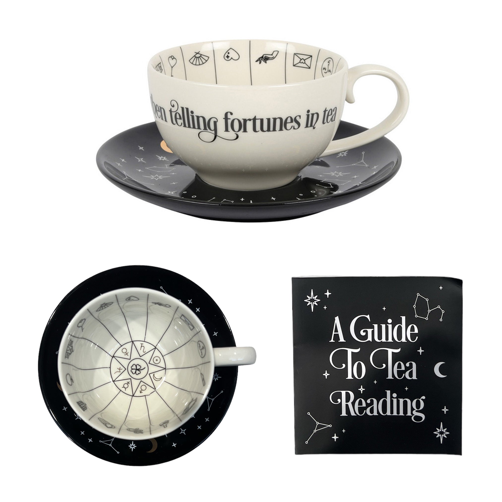 Tea Leaf reading - Fortune Telling Tea Cup and booklet – T BAR TEA
