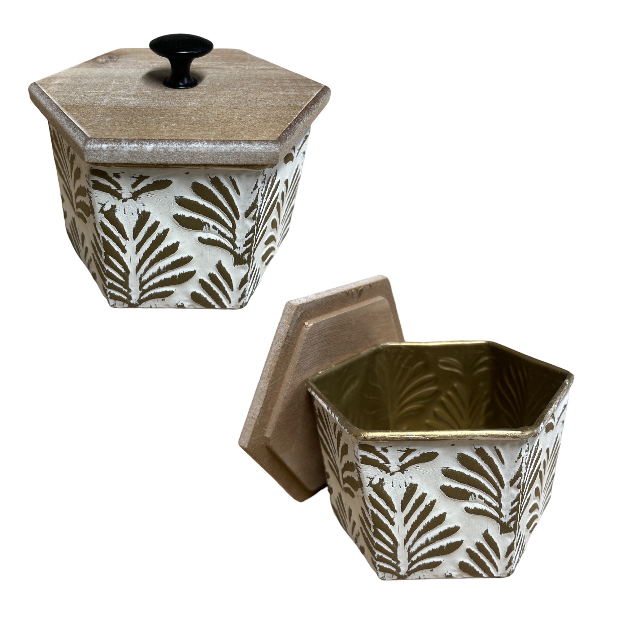 Tea Bag Pressed tin storage Boxes - 4 Styles – T BAR TEA
