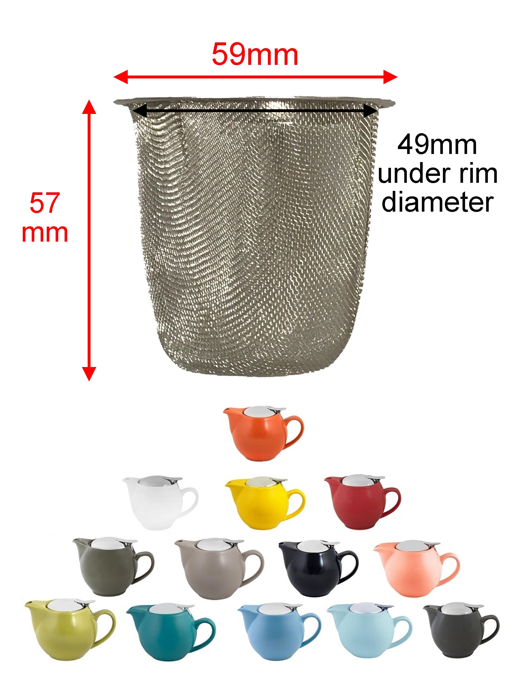 TEA POT REPLACEMENT TEA INFUSER – T BAR TEA